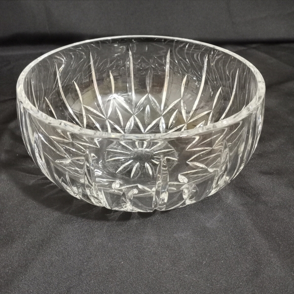 Dining | Vintage Crystal Salad Bowl 8 Diameter | Poshmark